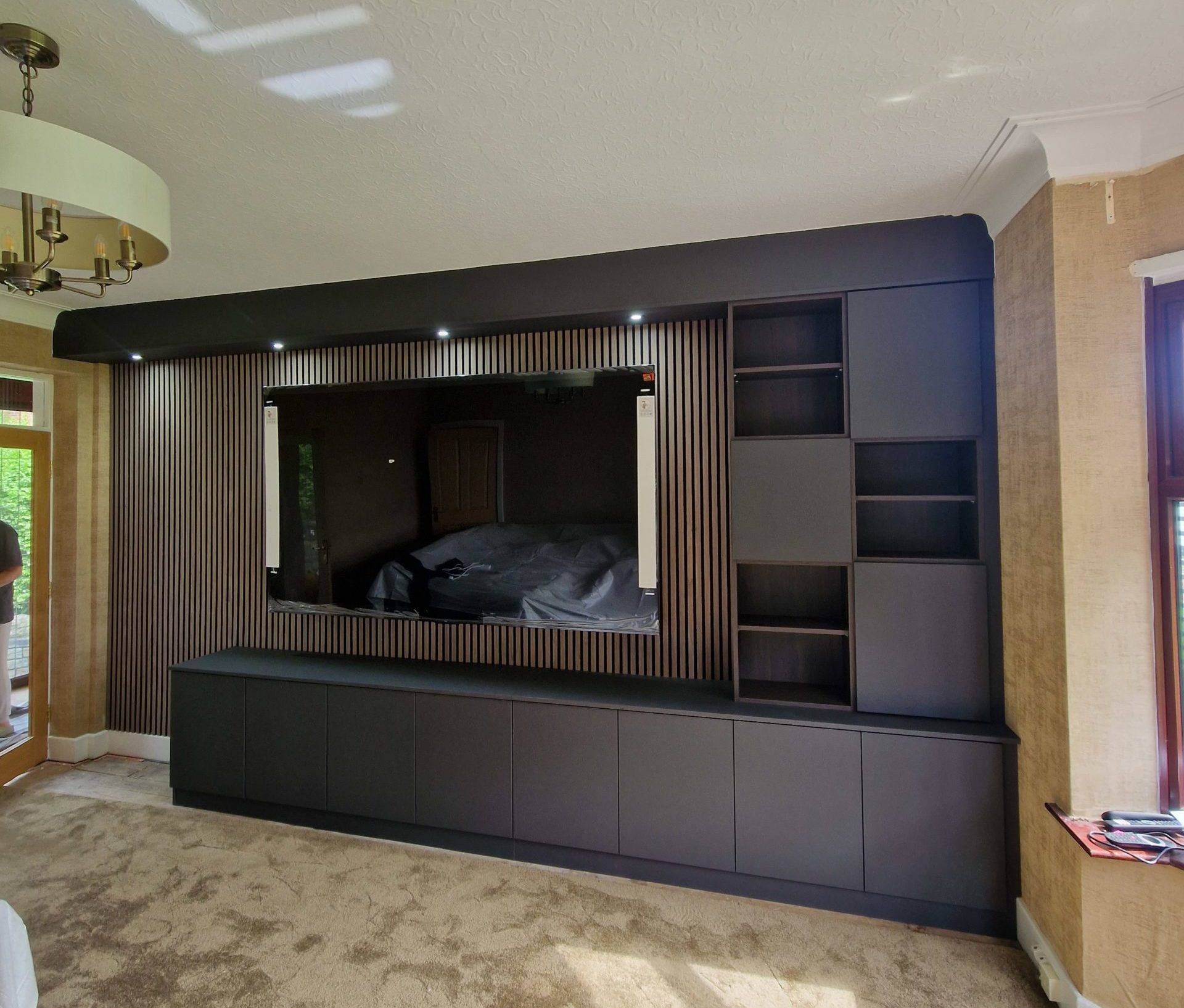 Media Wall Magic - White Rose Interiors